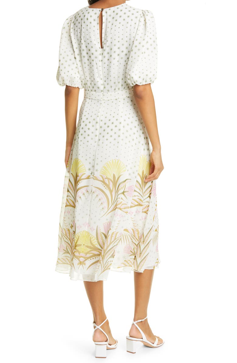 Ted Baker London Joulia Print Fit & Flare Dress | Nordstromrack