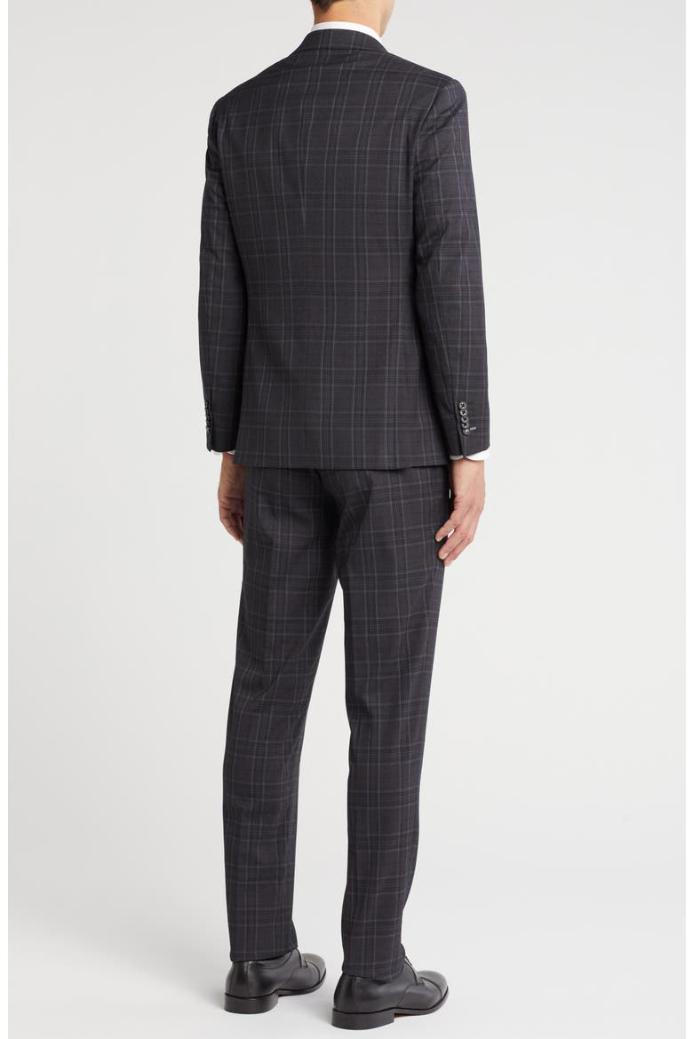 Plaid Trim Fit Notch Lapel Two-Piece Suit (Men) | Nordstromrack