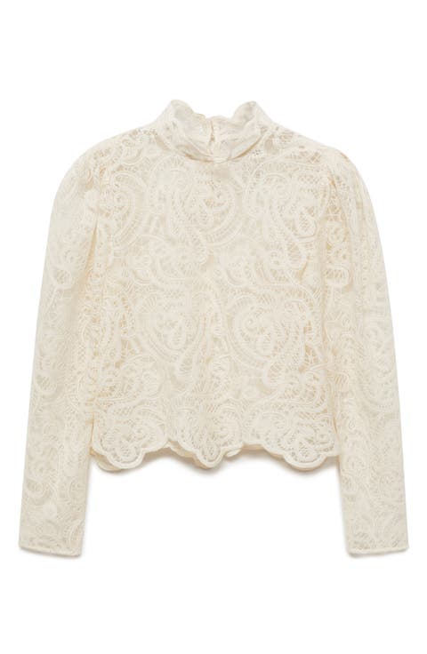 Women's Mock Neck Blouses | Nordstrom