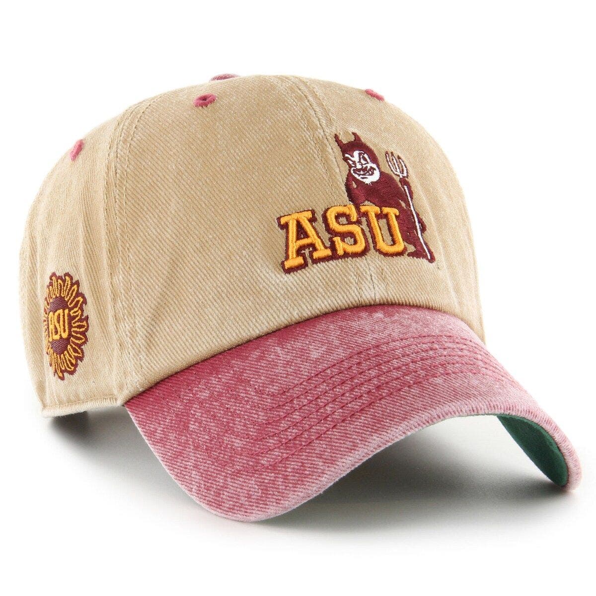 '47 Men's '47 Khaki Arizona State Sun Devils Vintage Eldin Clean Up ...