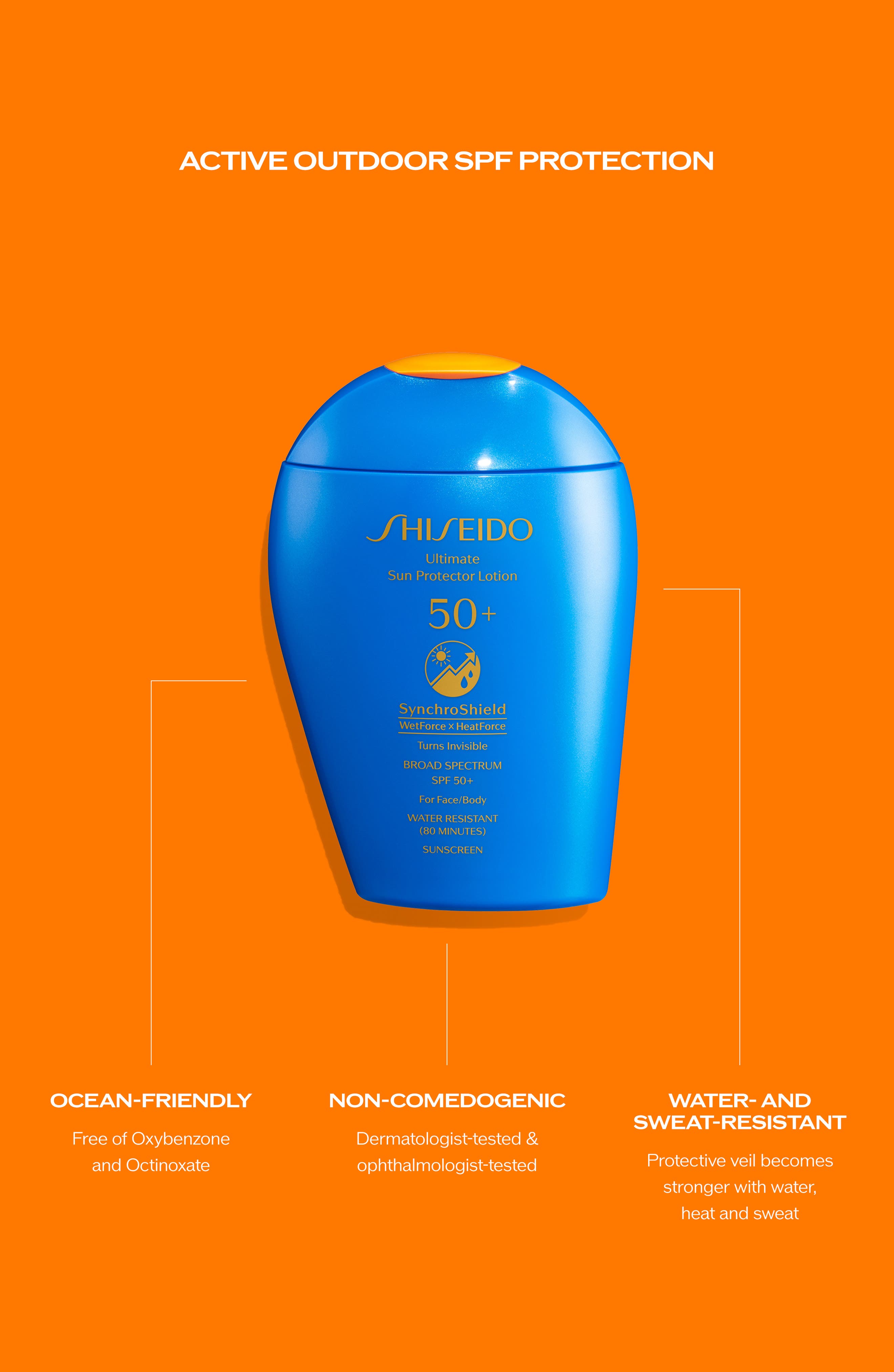 Shiseido Ultimate Sun Protector Lotion SPF 50+ Sunscreen | Nordstrom