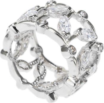 CZ by Kenneth Jay Lane CZ Cutout Vine Ring | Nordstromrack