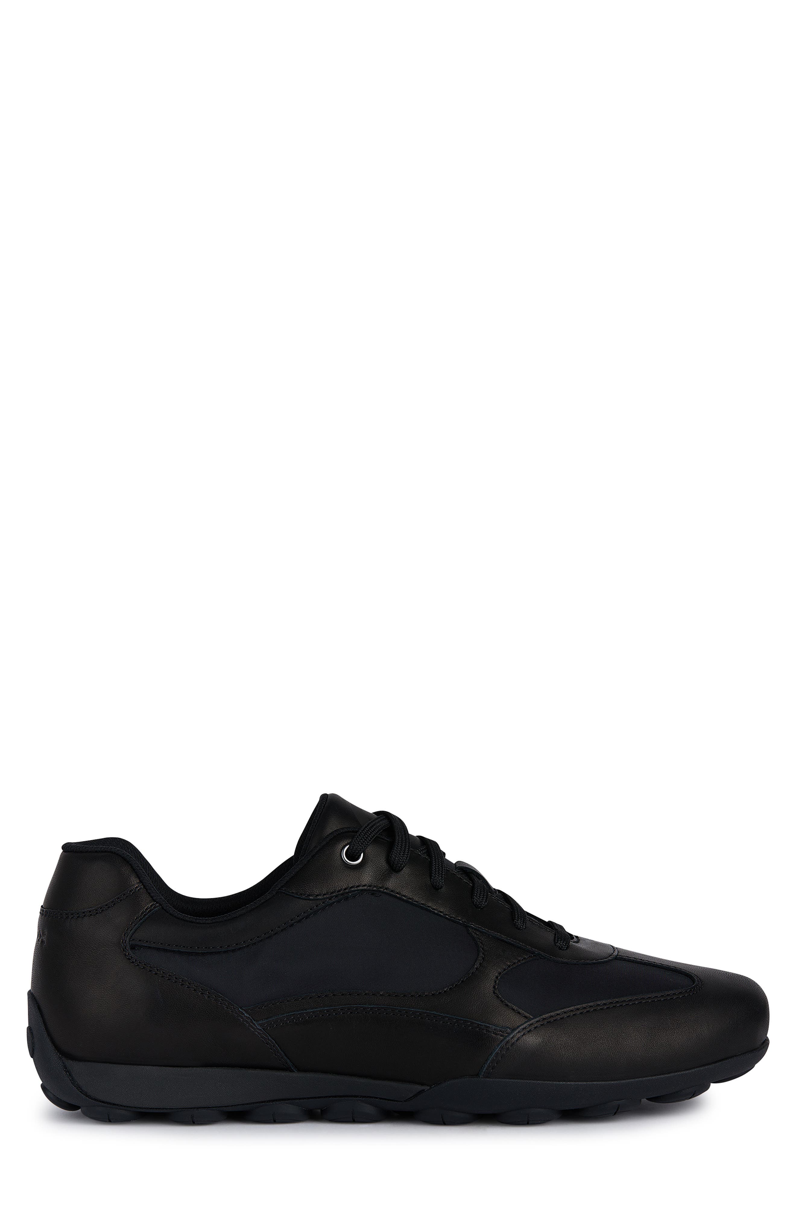 Geox Mixed Media Mesh Lace-Up Sneaker (Men) | Nordstromrack