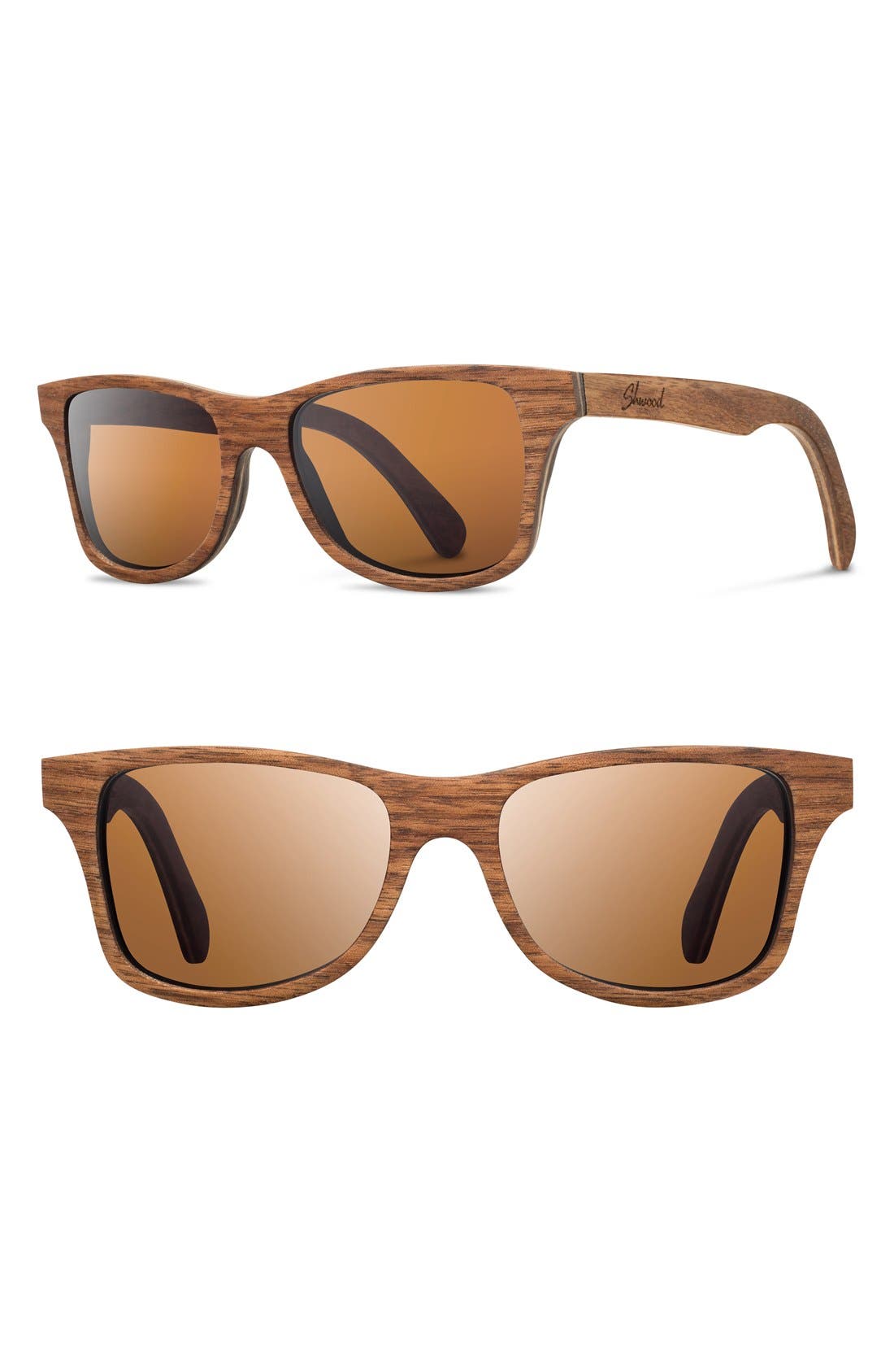 Shwood 'Canby' 54mm Polarized Wood Sunglasses (Women) | Nordstrom