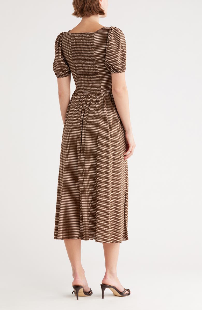 Blu Pepper Patterned Corset Milkmaid Dress | Nordstromrack