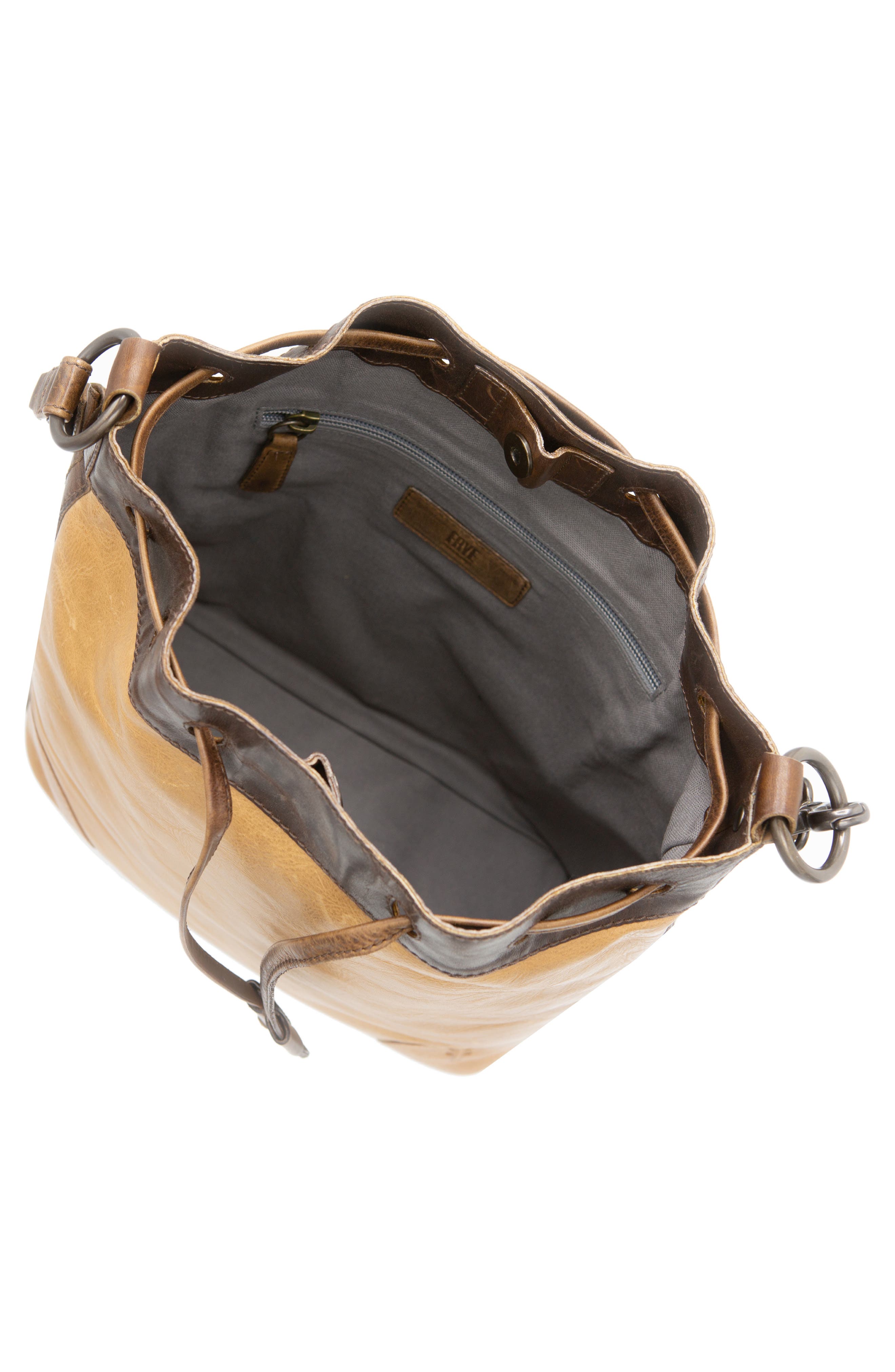 Frye Melissa Leather Drawstring Hobo Bag | Nordstromrack