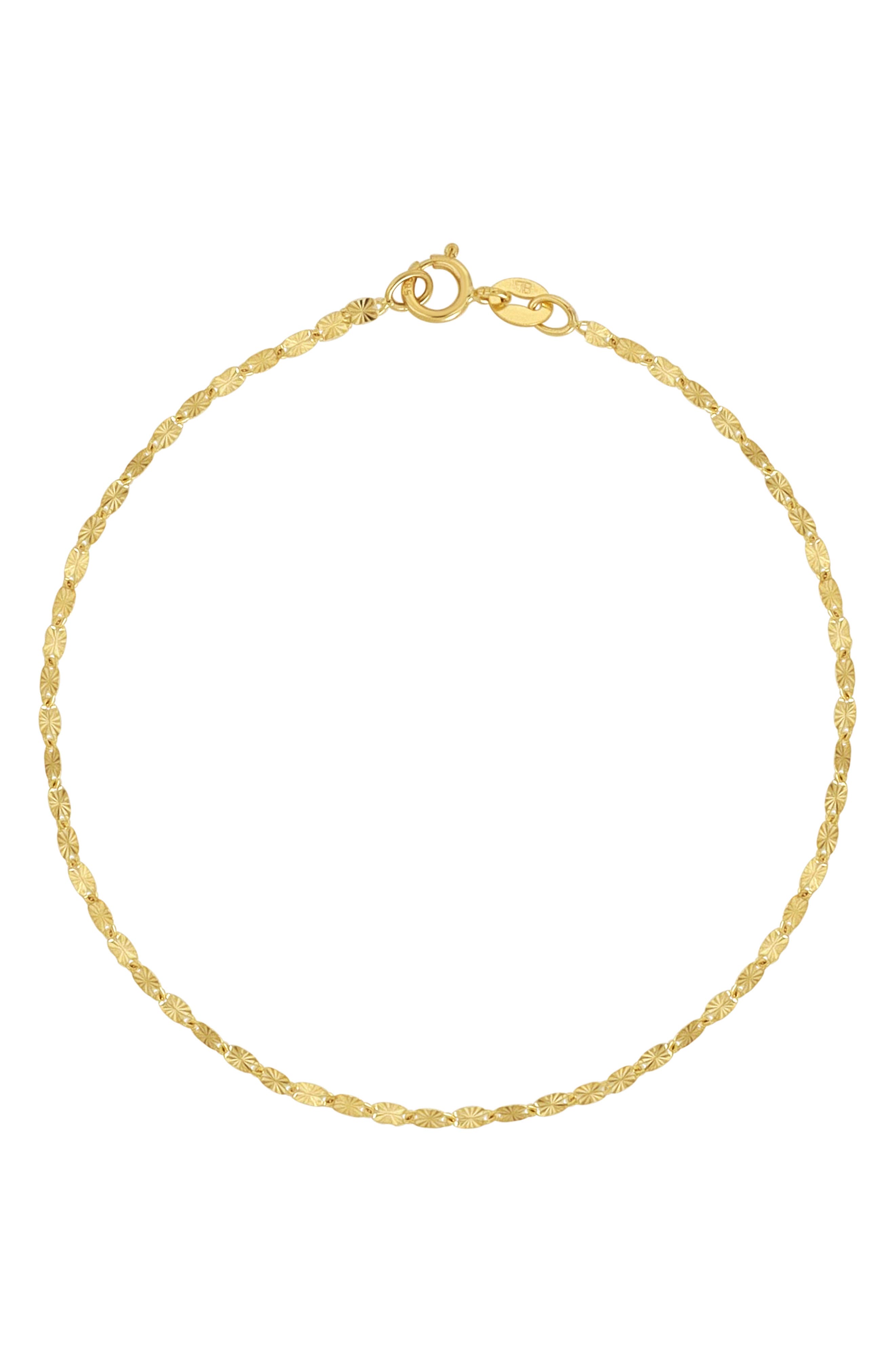 Bony Levy Flat Chain Link Bracelet | Nordstromrack