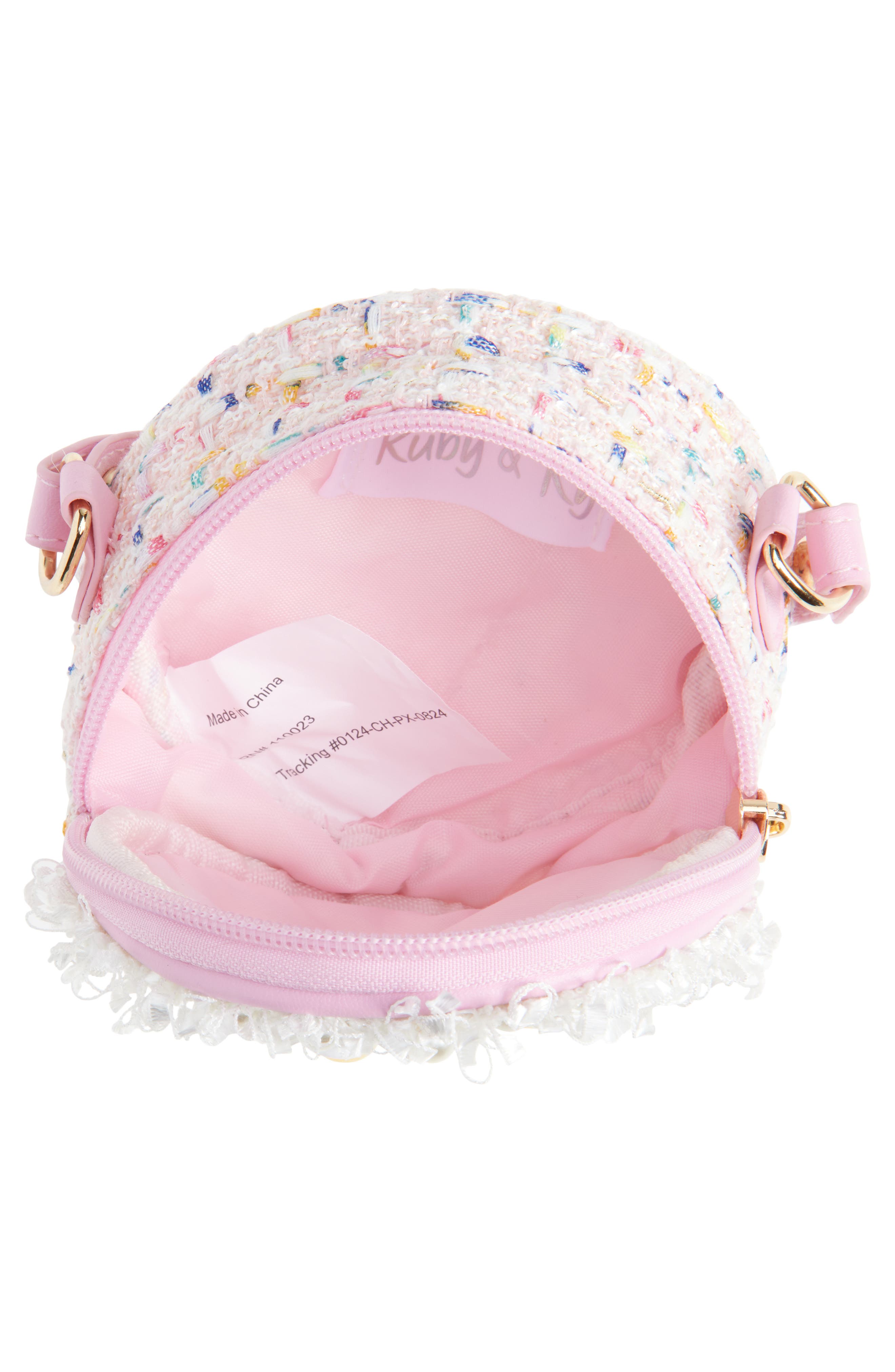 Ruby & Ry Kids' Flower Coin Round Crossbody Bag | Nordstromrack