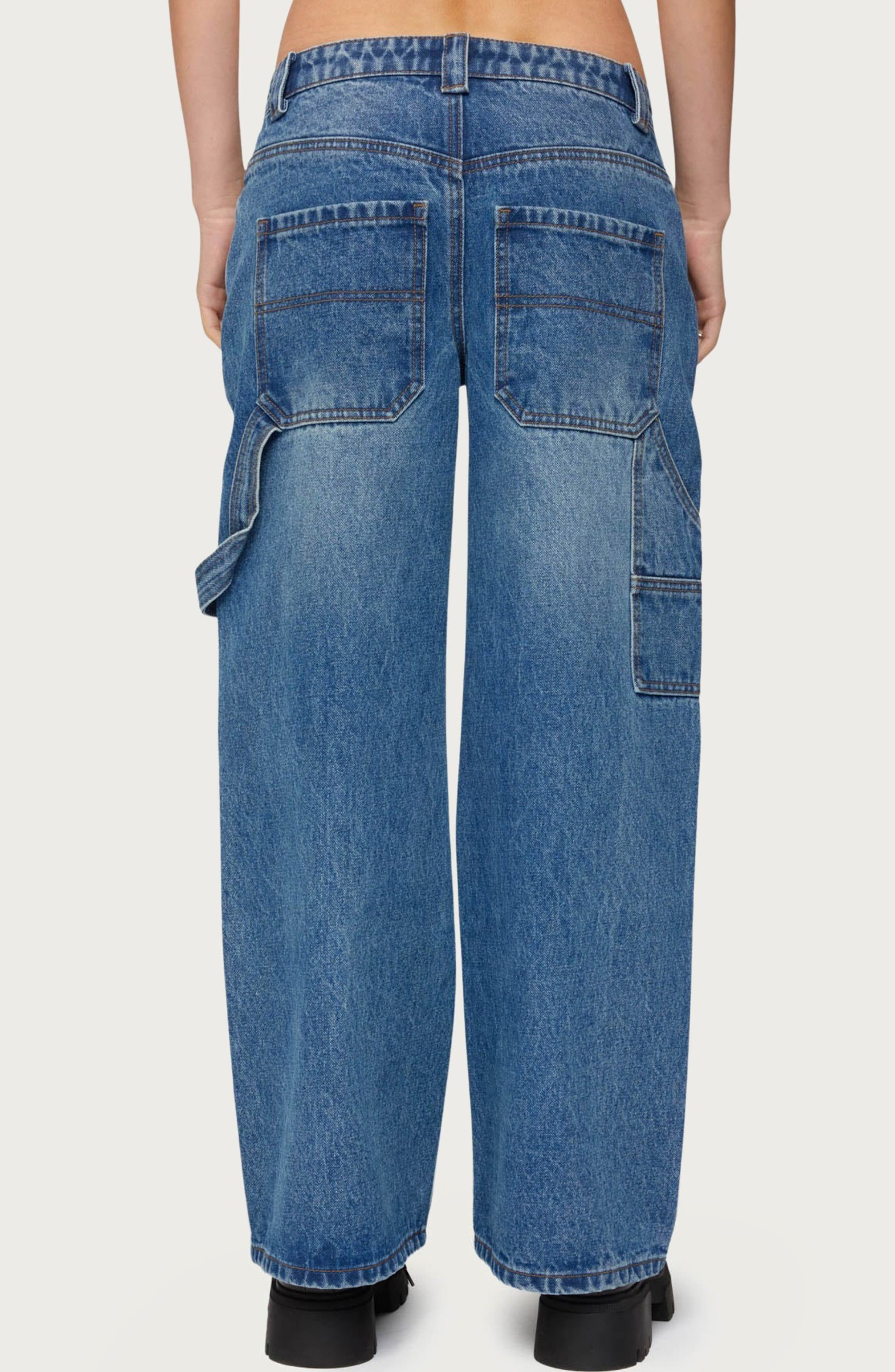 Low Rise Carpenter Jeans (Women) | Nordstrom