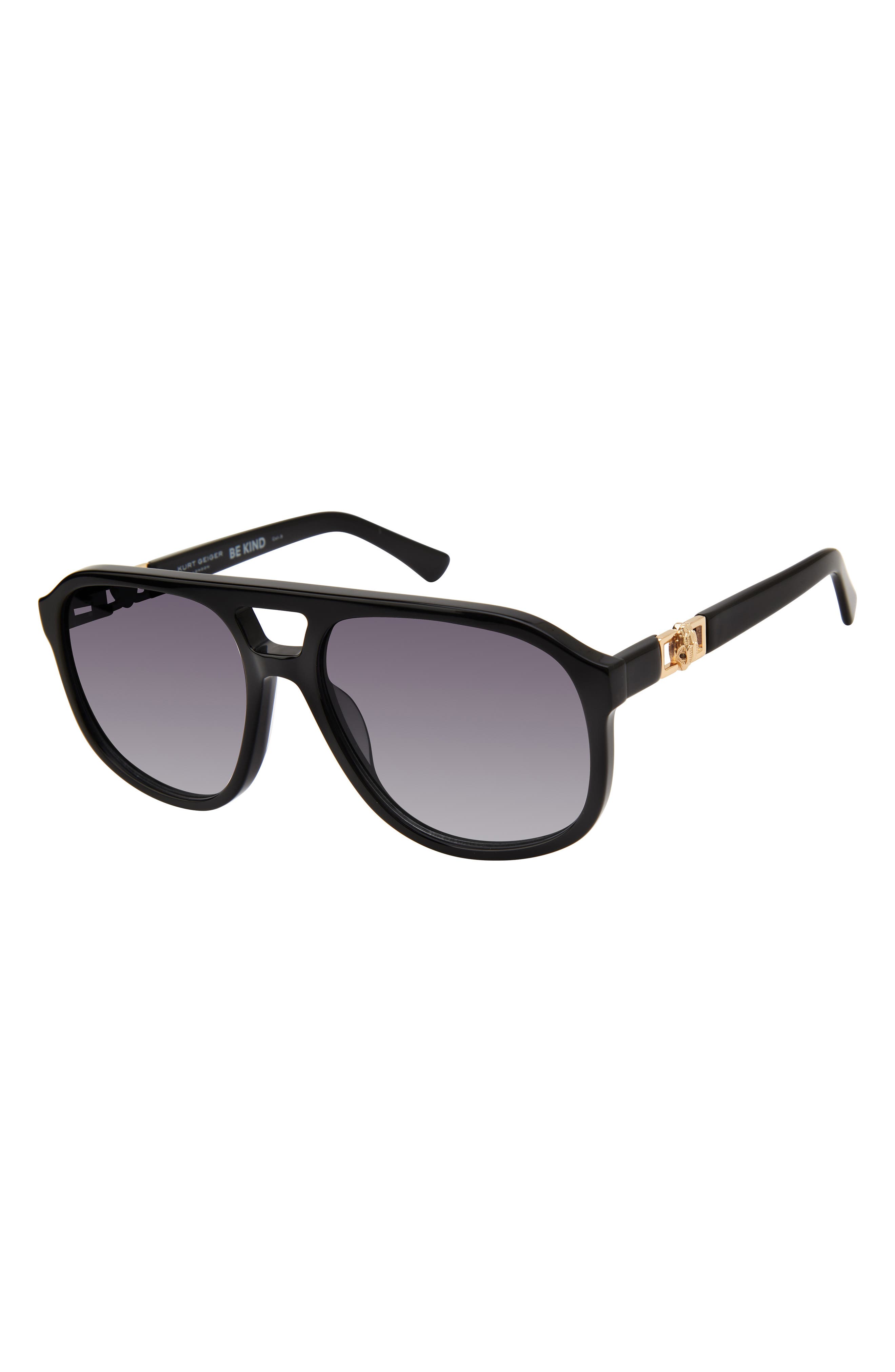 Kurt Geiger London 59mm Aviator Gradient Sunglasses | Nordstrom
