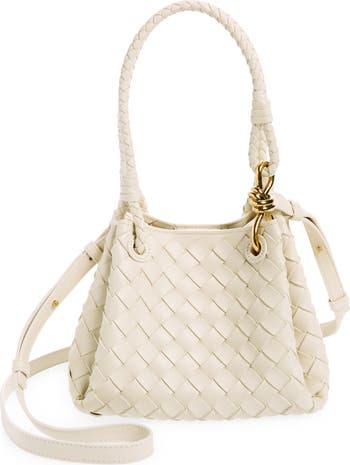 Bottega Veneta Small Andiamo Intrecciato Leather Crossbody Bottega Veneta Small Andiamo Intrecciato Leather Crossbody