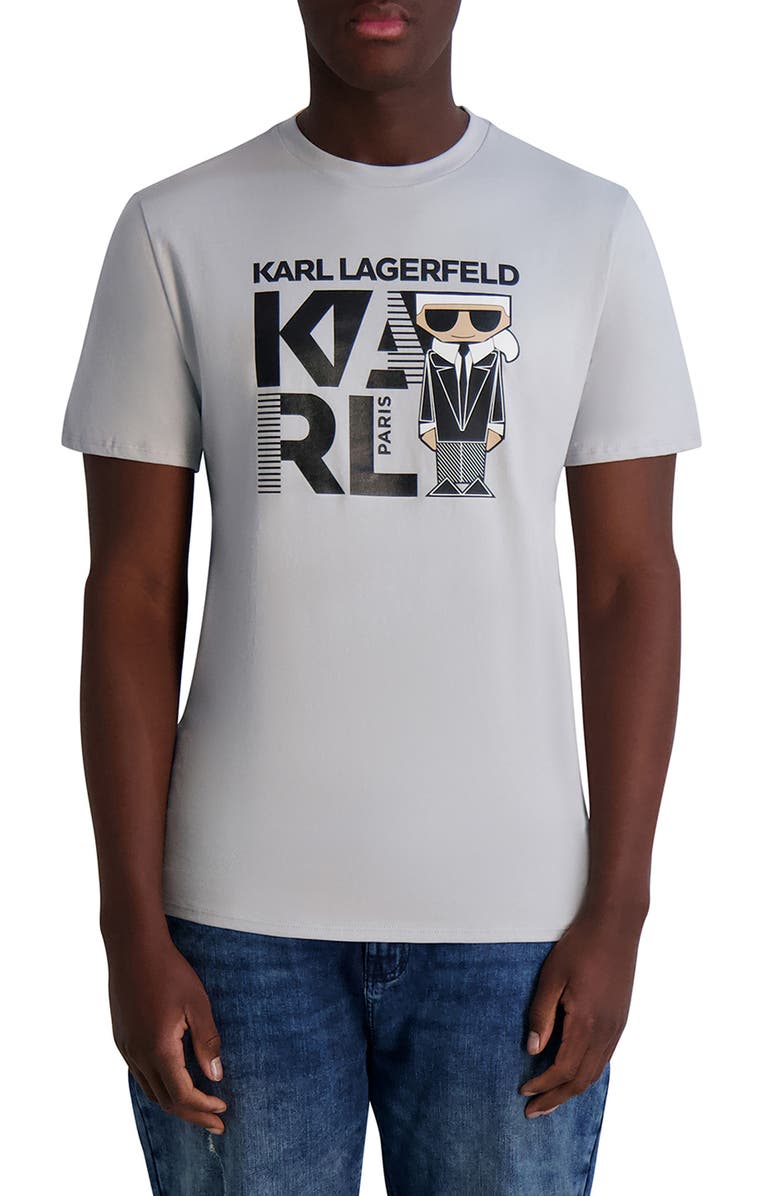 KARL LAGERFELD PARIS Kocktail Karl Logo Graphic T-Shirt | Nordstromrack