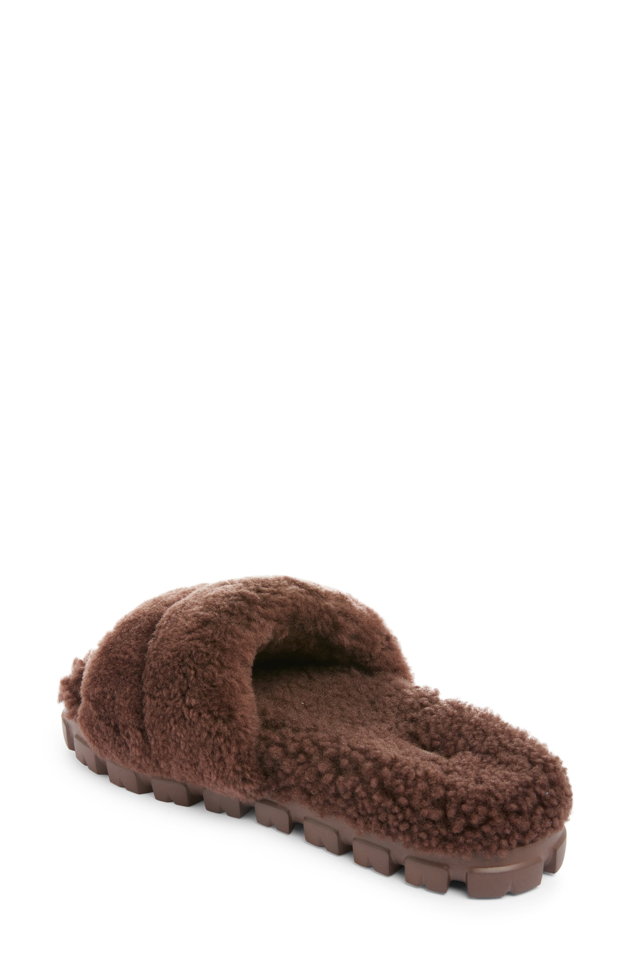 UGG® Cozetta Curly Genuine Shearling Slide Slipper (Women) | Nordstrom
