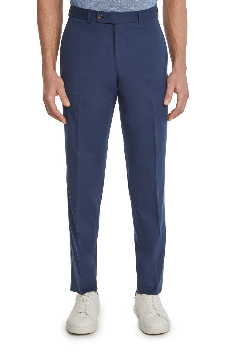 Jack Victor Irving Solid Blue Cotton & Cashmere Suit | Nordstromrack