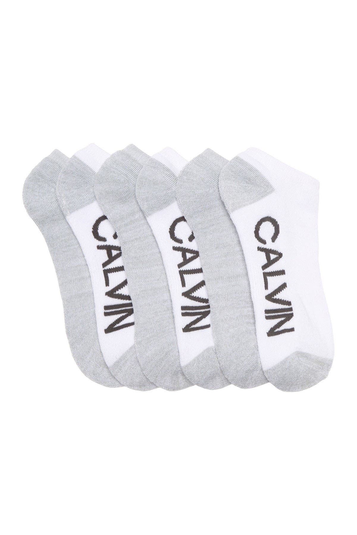 Calvin Klein Terry Dual Feed Athletic Socks - 6 Pack | Nordstromrack