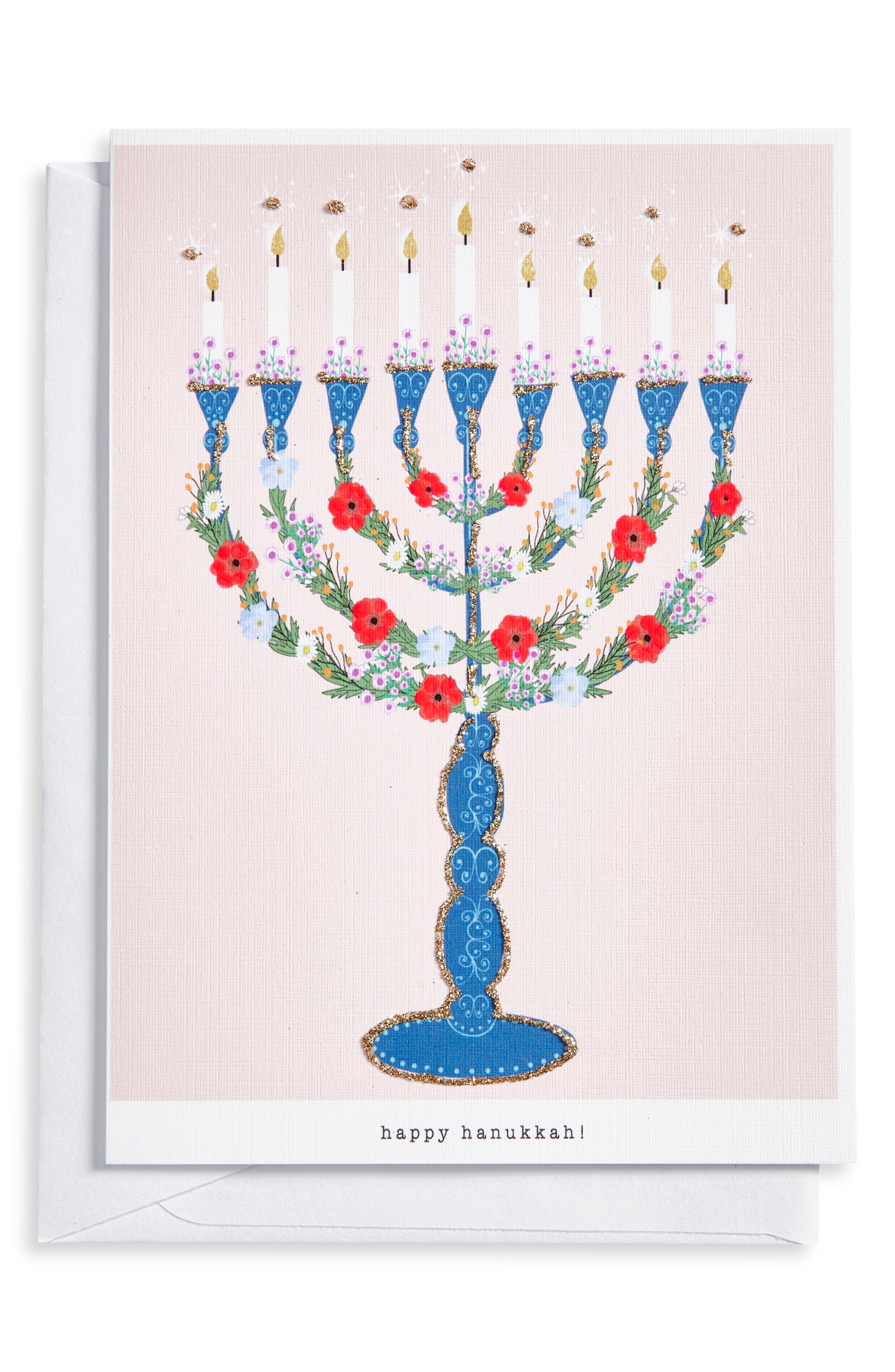 VERRIER HANDCRAFTED Happy Hanukkah Greeting Card | Nordstrom