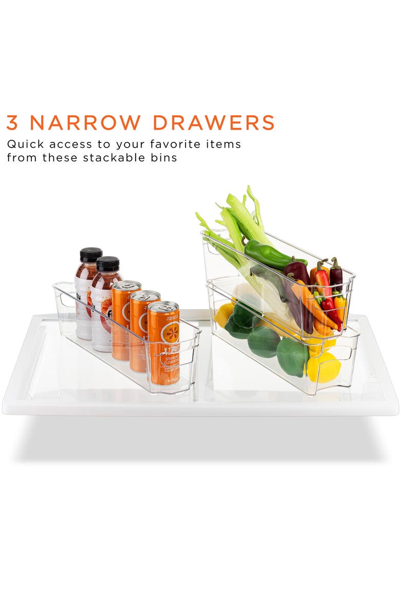 SORBUS Clear 8-Piece Organizer Bin Set | Nordstromrack