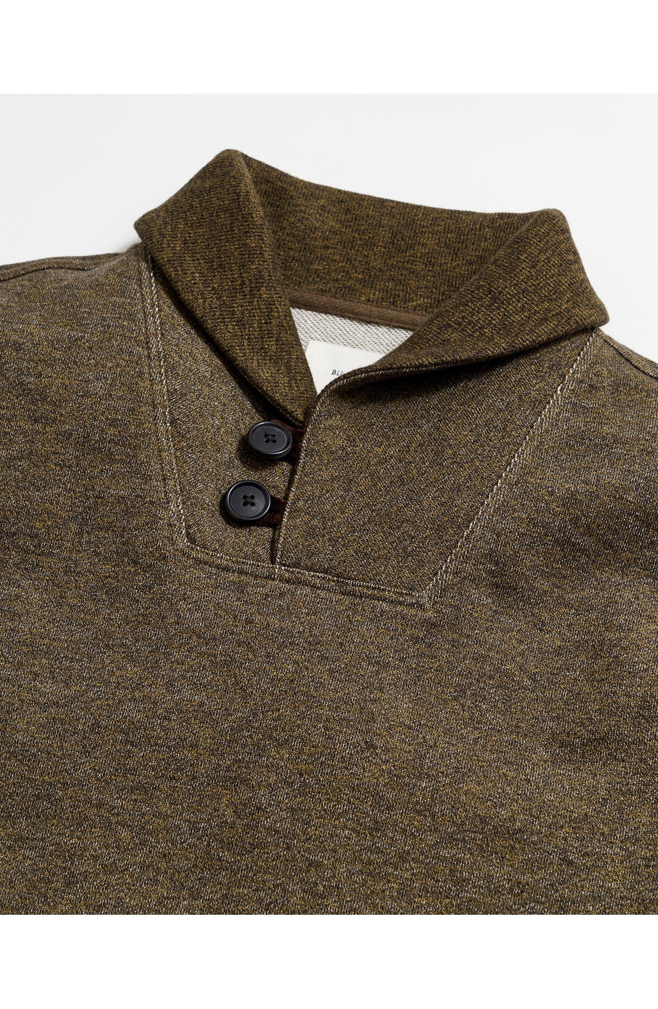 Billy Reid Mouline Shawl Collar Cotton Pullover | Nordstrom