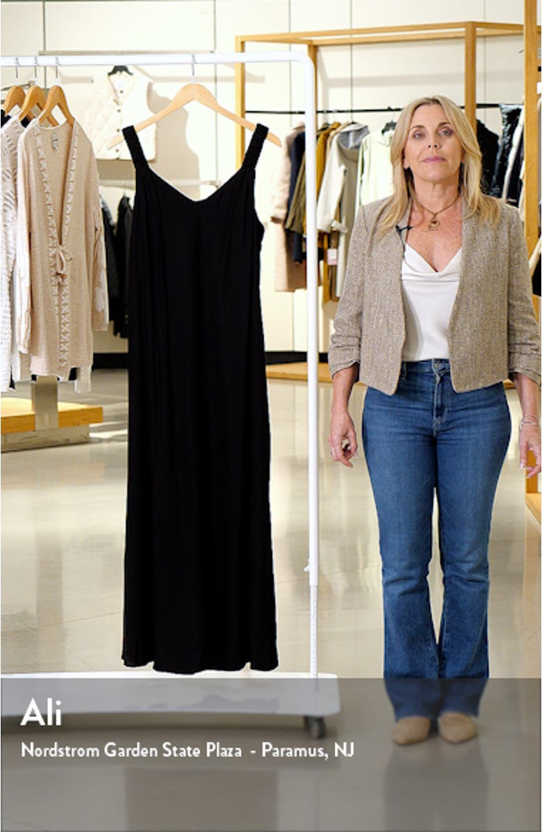 Halogen® Scrunched Strap Sleeveless Maxi Dress | Nordstromrack