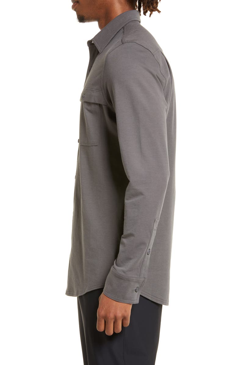 Zella Expedition Performance Button-Up Shirt | Nordstromrack