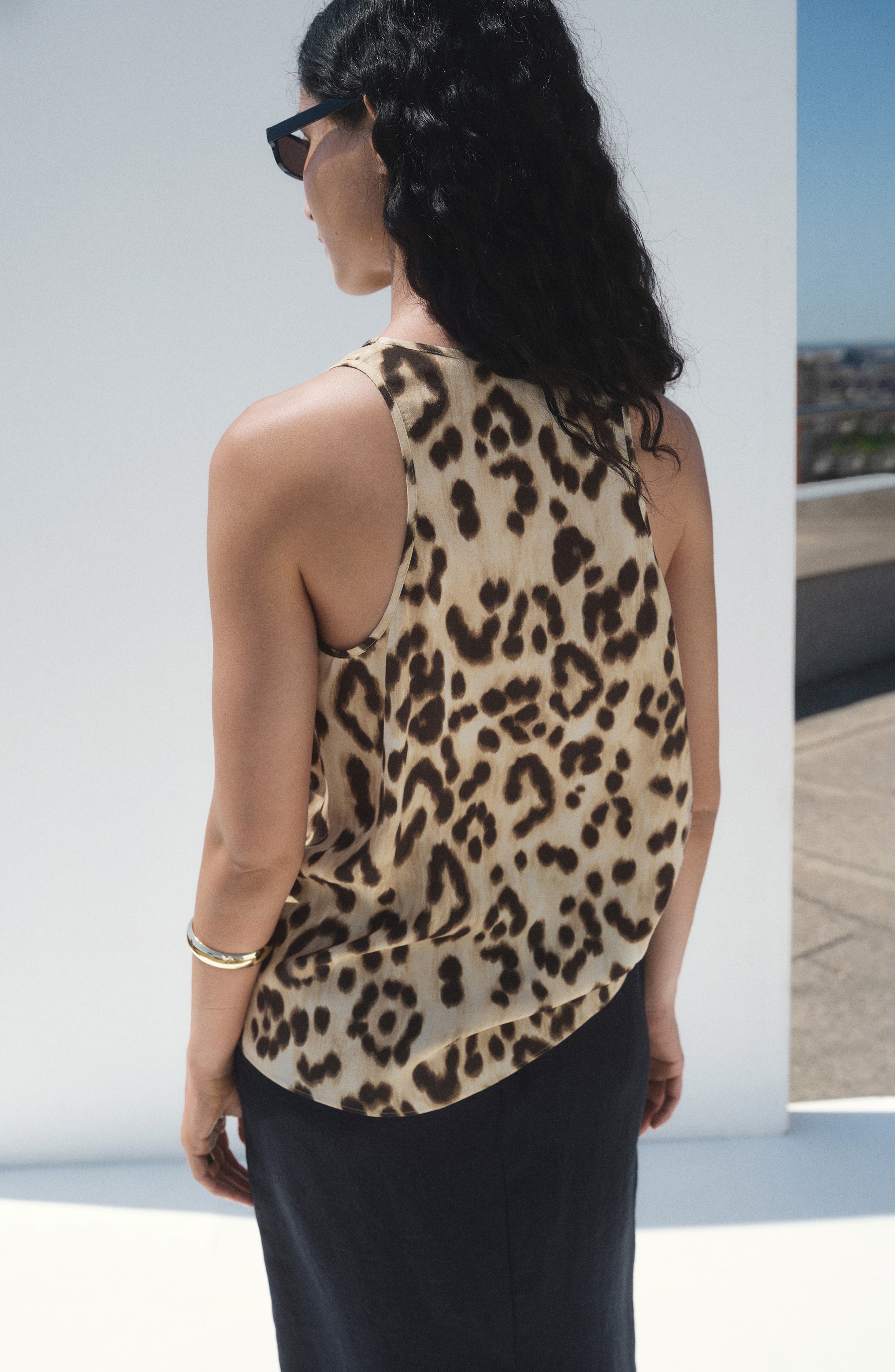 MANGO Bernie Leopard Print Tank | Nordstrom