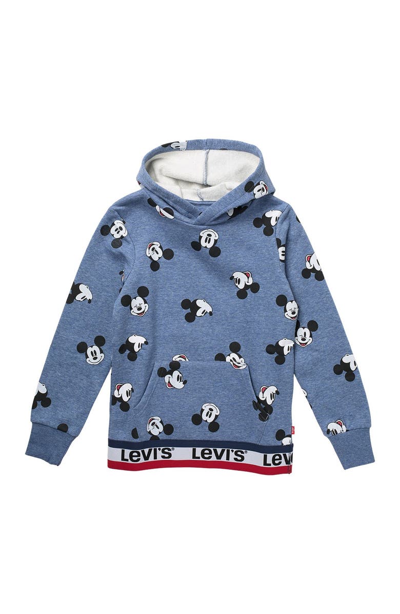 Levi's® Disney Mickey Mouse Print Pullover Hoodie | Nordstromrack