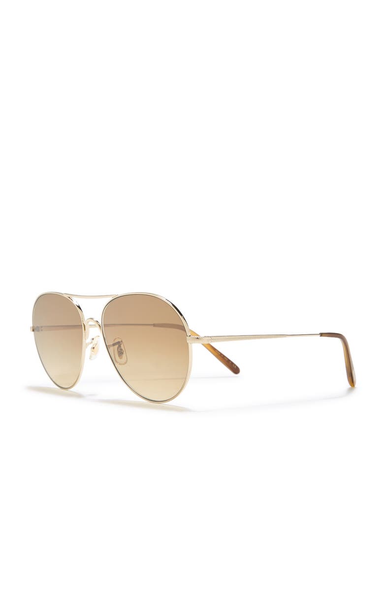 Oliver Peoples Rockmore 58mm Aviator Sunglasses | Nordstromrack