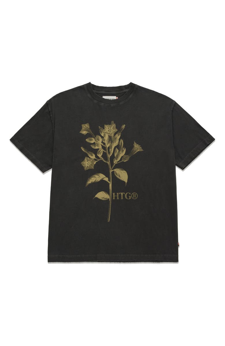 HONOR THE GIFT Oversize Tobacco Flower Graphic Tee | Nordstrom