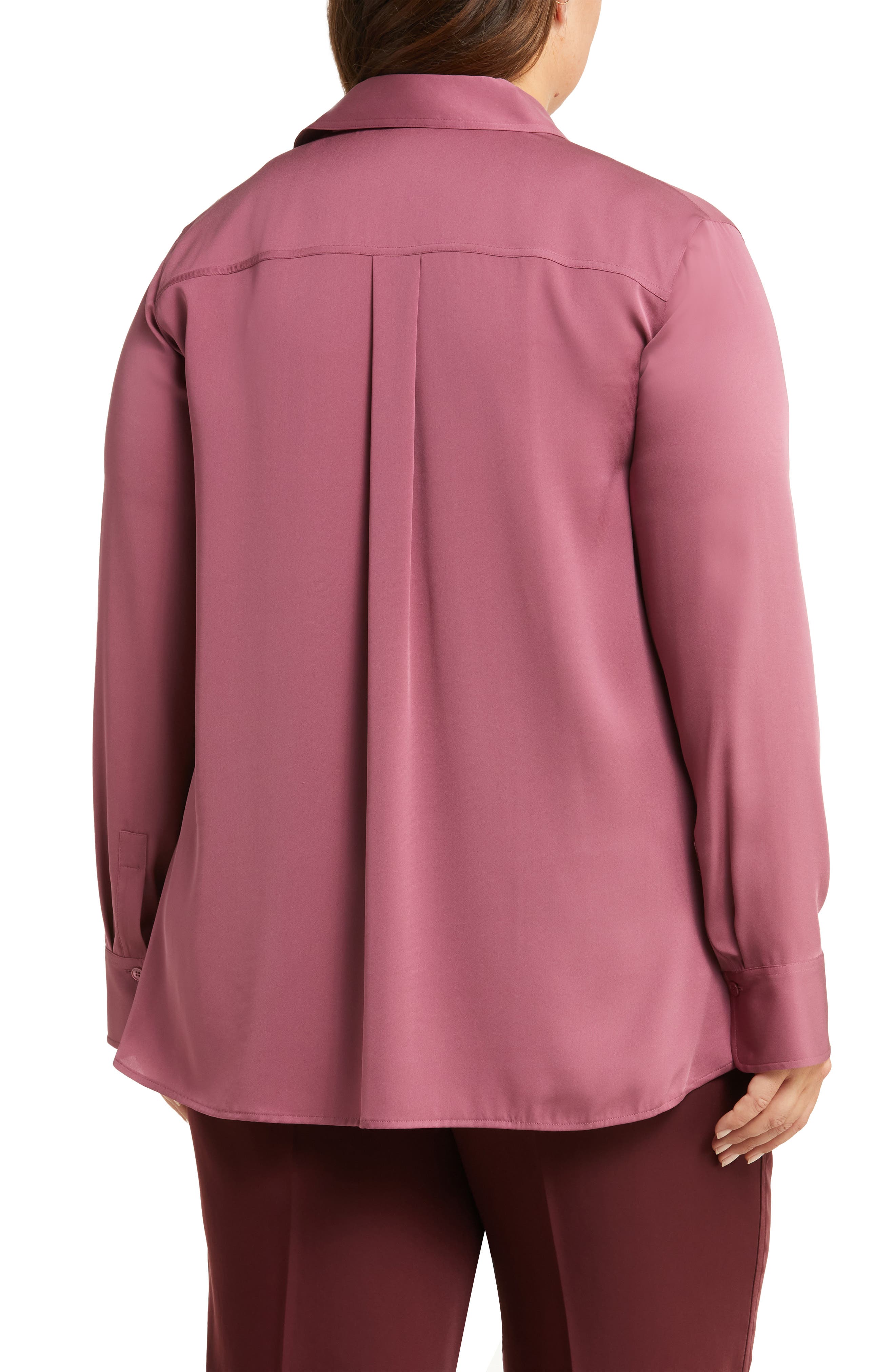 Vince Stretch Silk Blouse | Nordstromrack