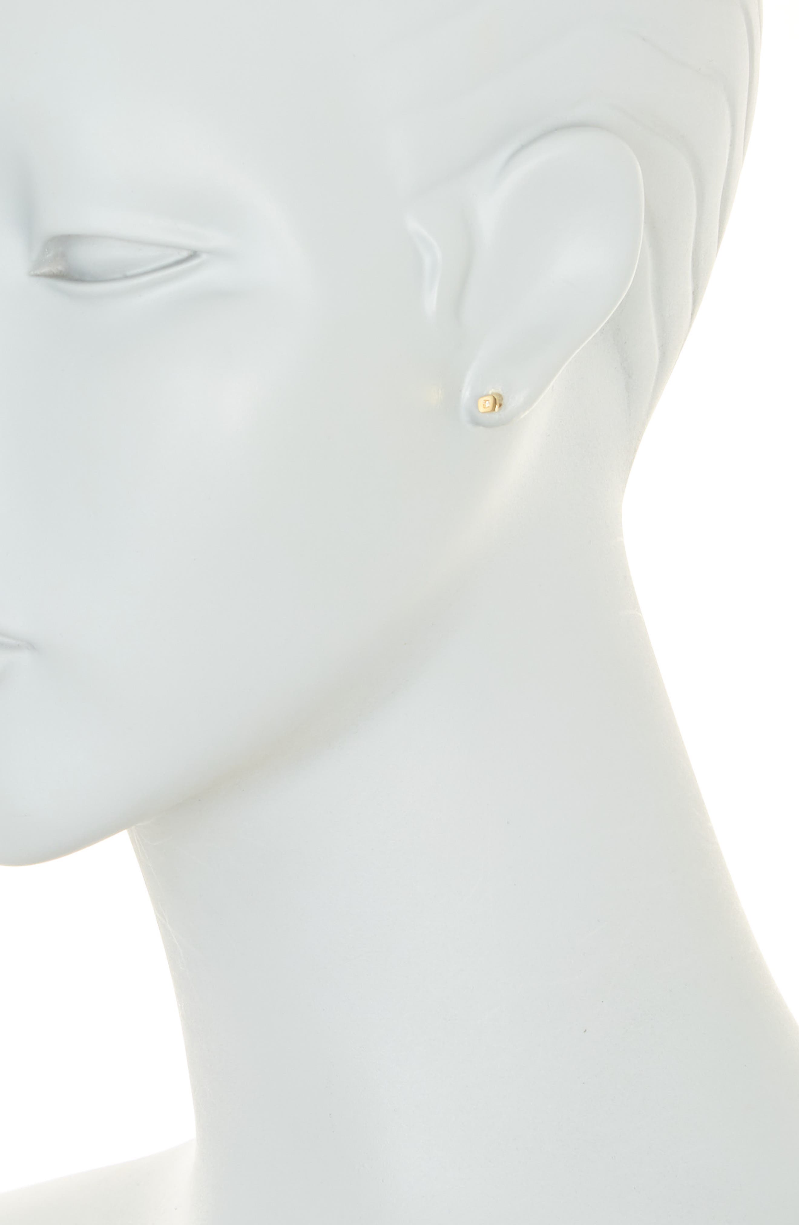 18K Gold & Diamond Cushion Stud Earrings - 0.01 ctw (Nordstrom ...
