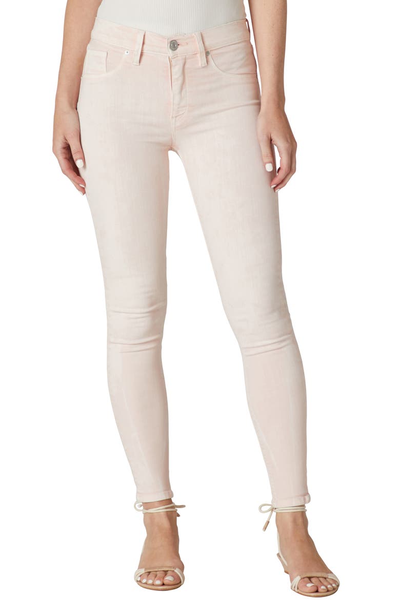 Hudson Jeans Nico Coated Mid Rise Ankle Skinny Jeans | Nordstromrack