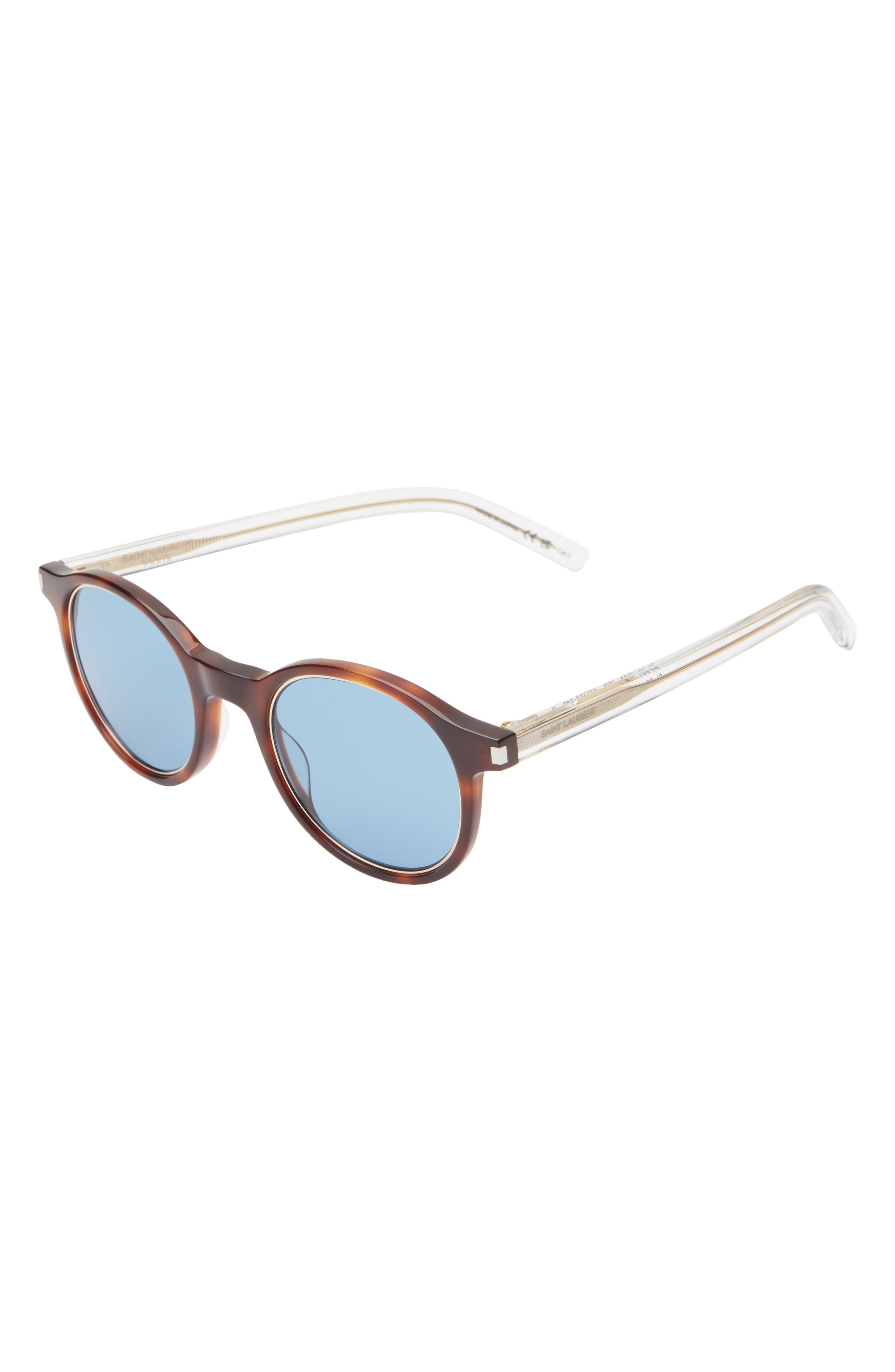 Saint Laurent 47mm Round Sunglasses | Nordstromrack