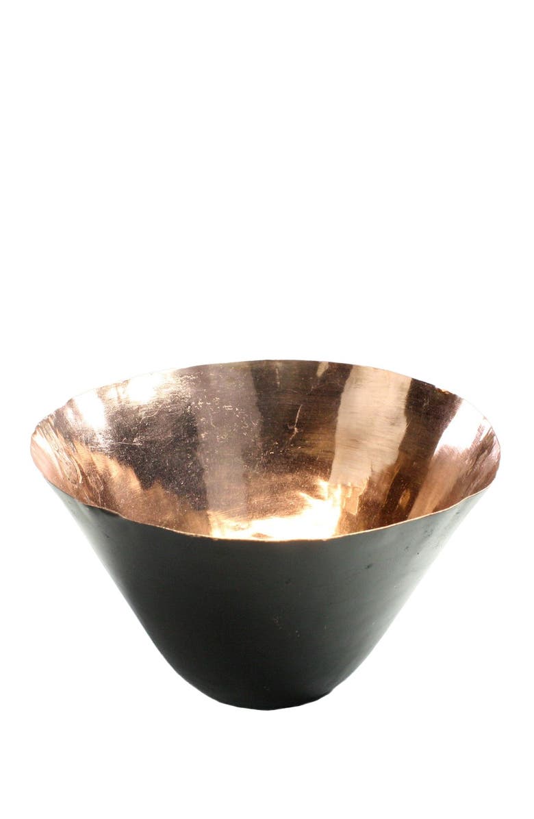 HomArt Metal Black/Copper Conical Bowl | Nordstromrack