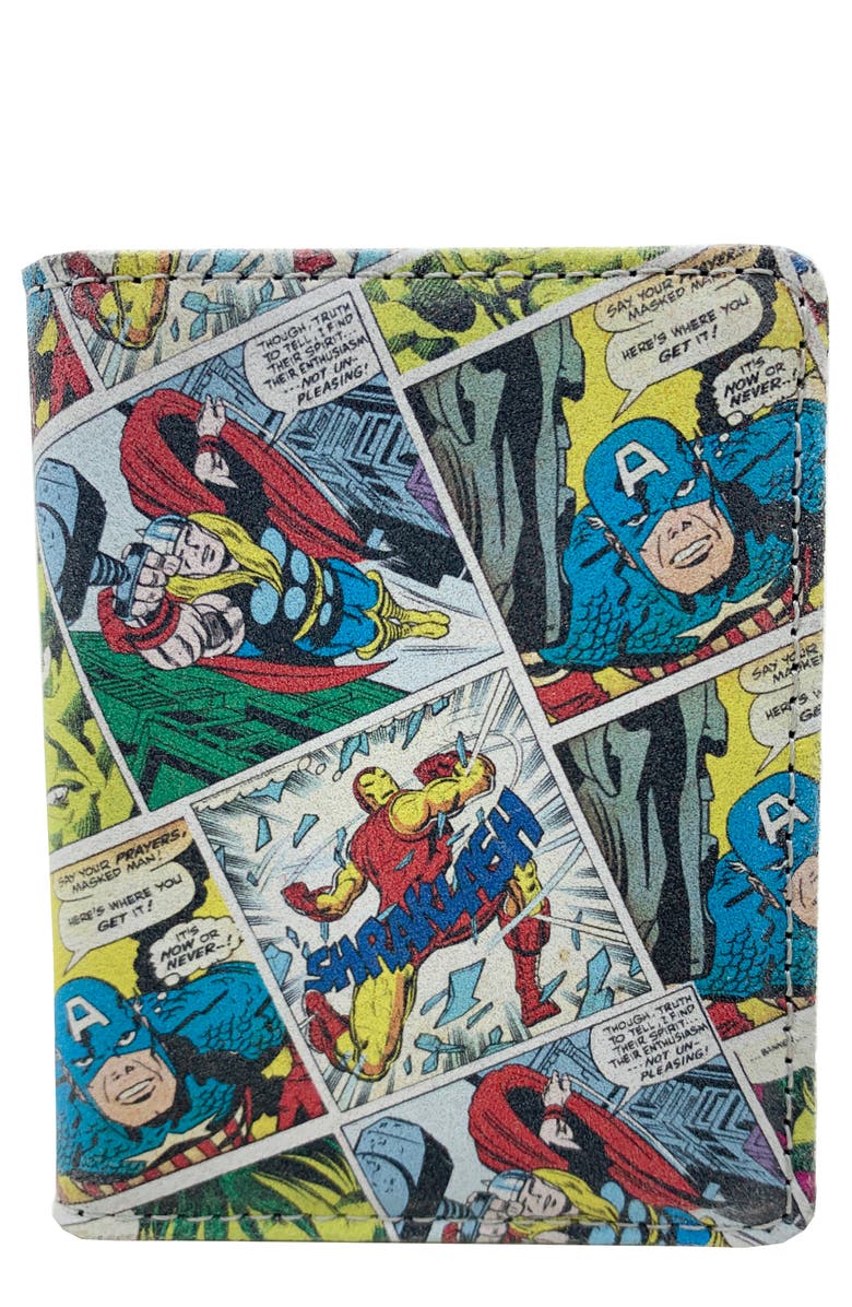 Marvel Avengers Comic Magnetic Wallet | Nordstromrack