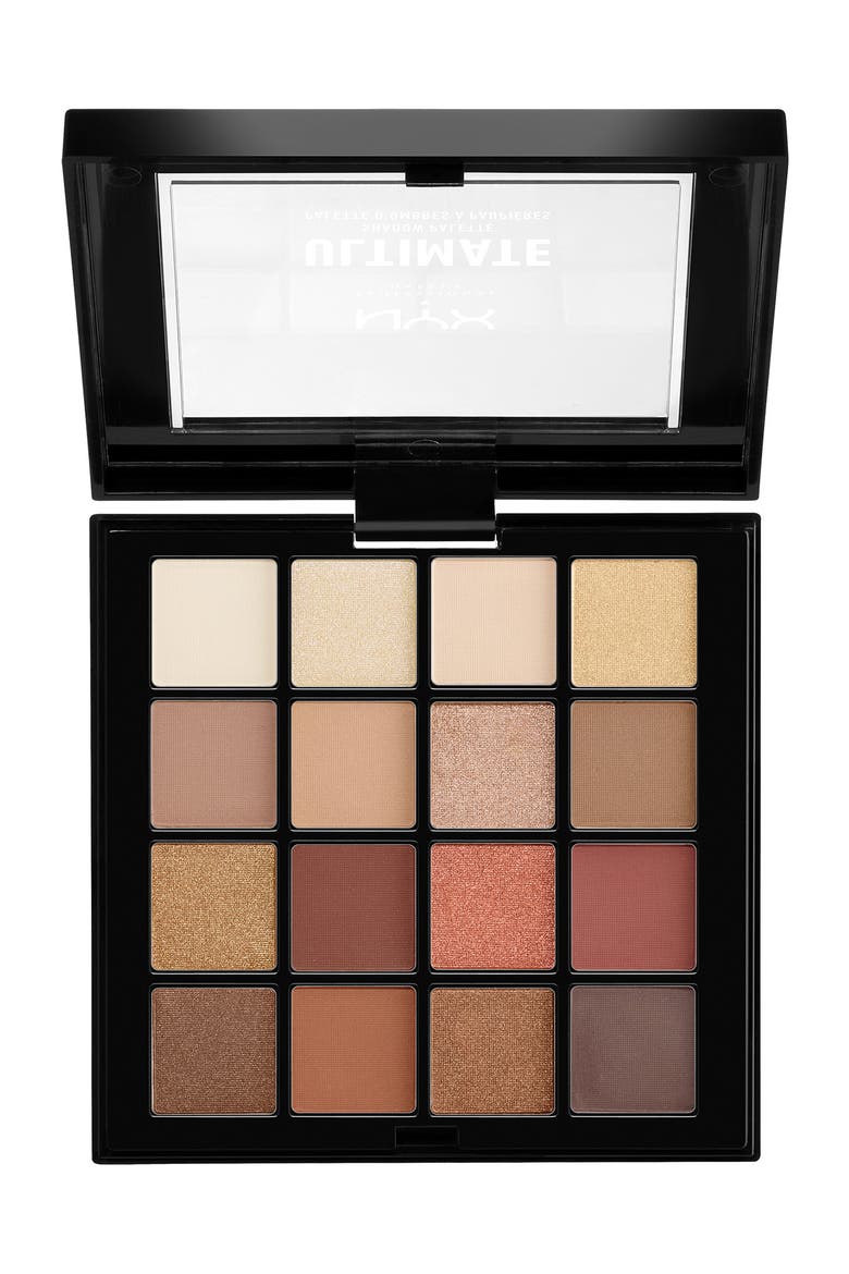 NYX COSMETICS Warm Neutrals Ultimate Shadow Palette (Women) | Nordstromrack