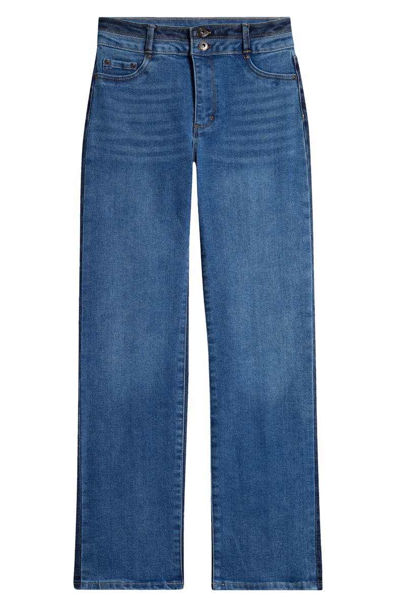 Tractr Kids' Two-Tone Straight Leg Jeans | Nordstromrack