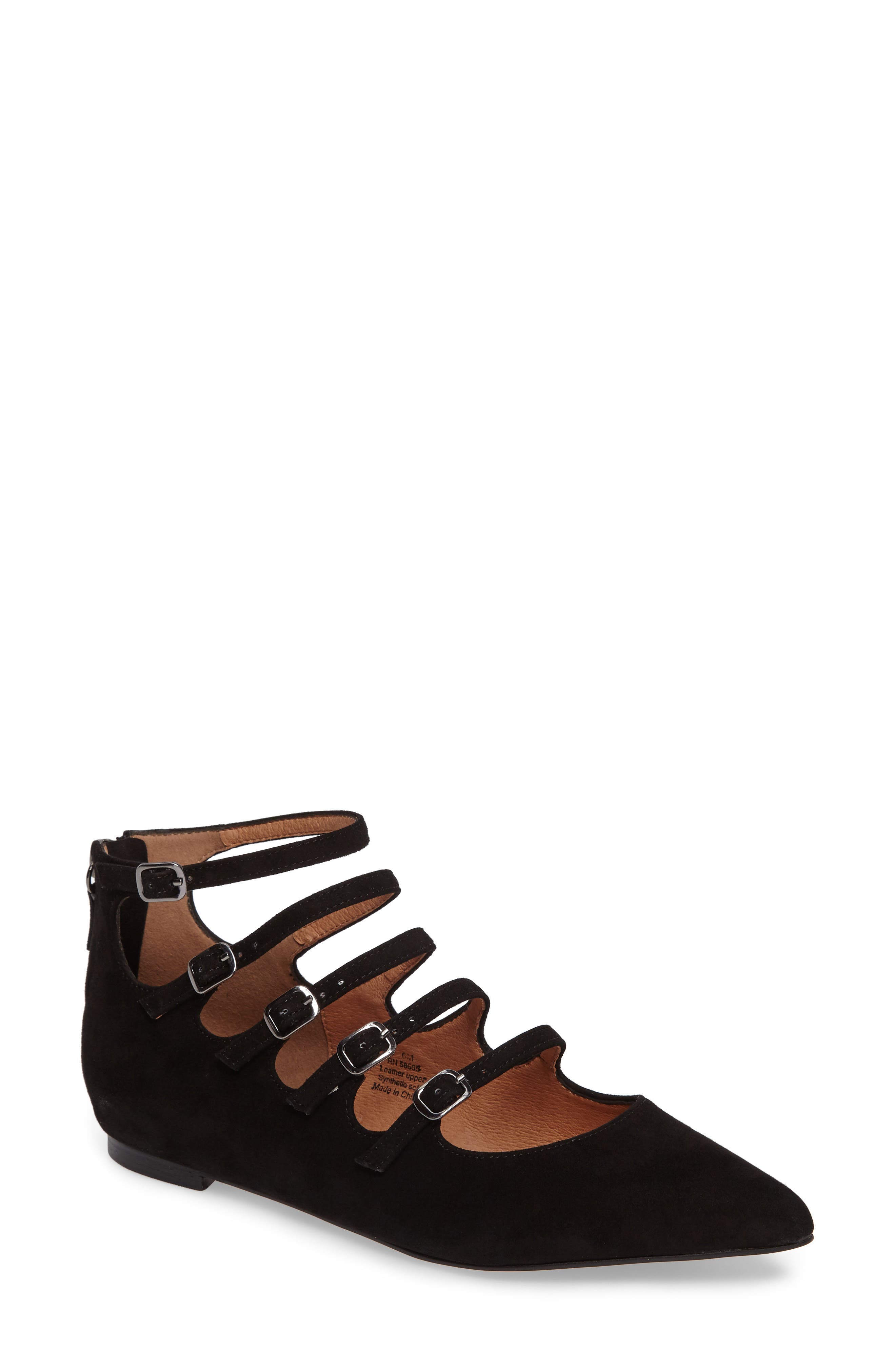 Halogen® Kali Pointy Toe Flat (Women) | Nordstrom