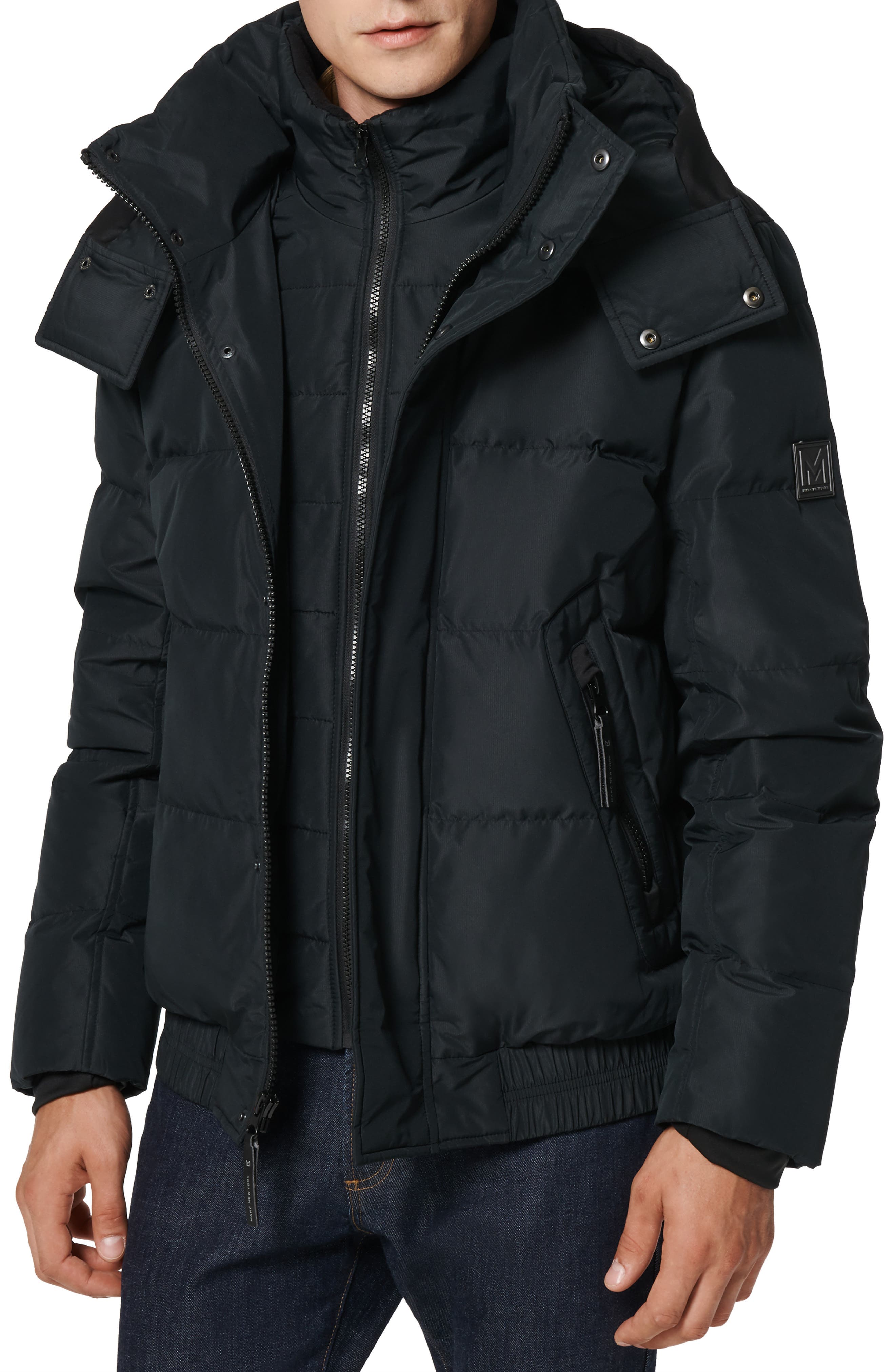 Marc New York Phoenix Water Resistant Down & Feather Coat | Nordstromrack