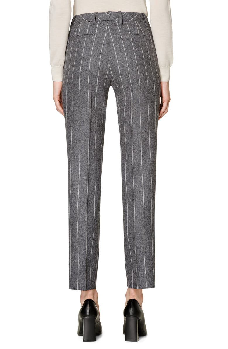 SUISTUDIO Robin Classic Fit Chalk Stripe Wool Trousers | Nordstromrack