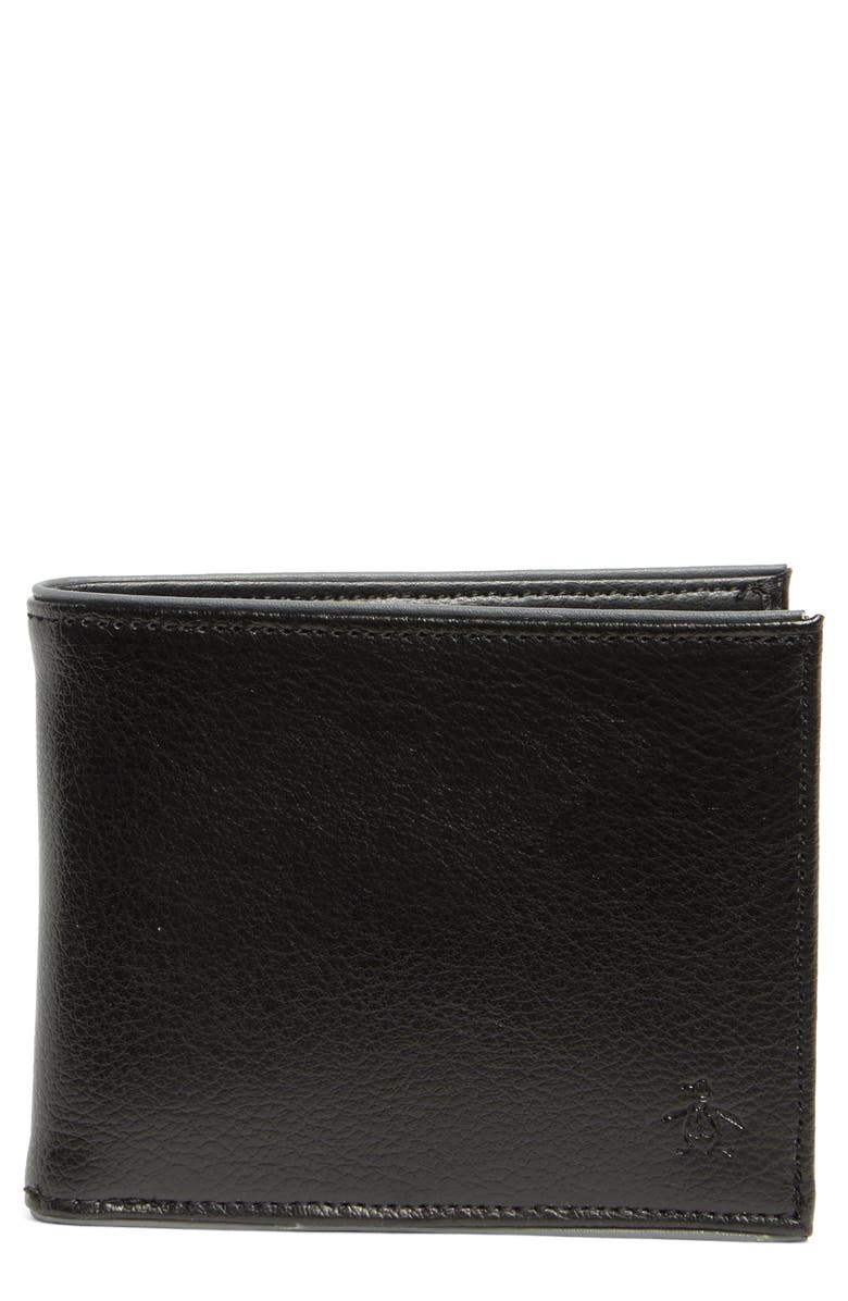 Original Penguin Leather Bifold Wallet | Nordstromrack