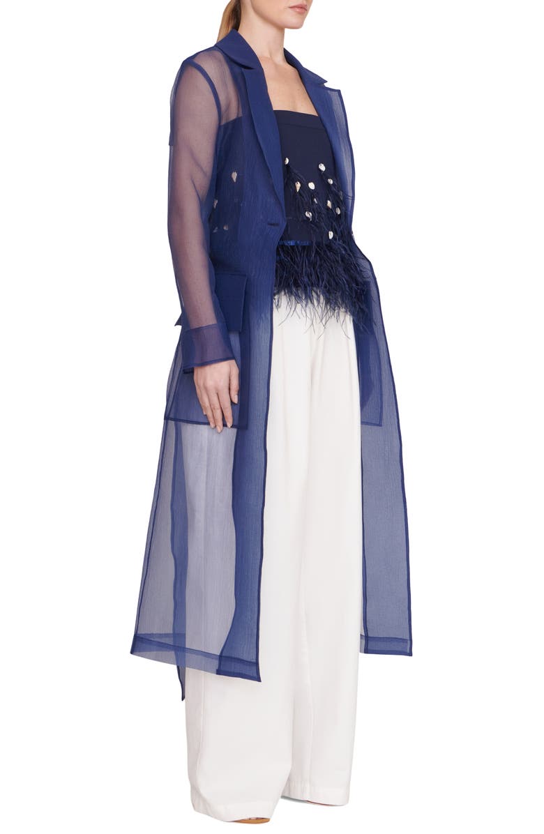 STAUD Ashley Sheer Longline Coat | Nordstromrack