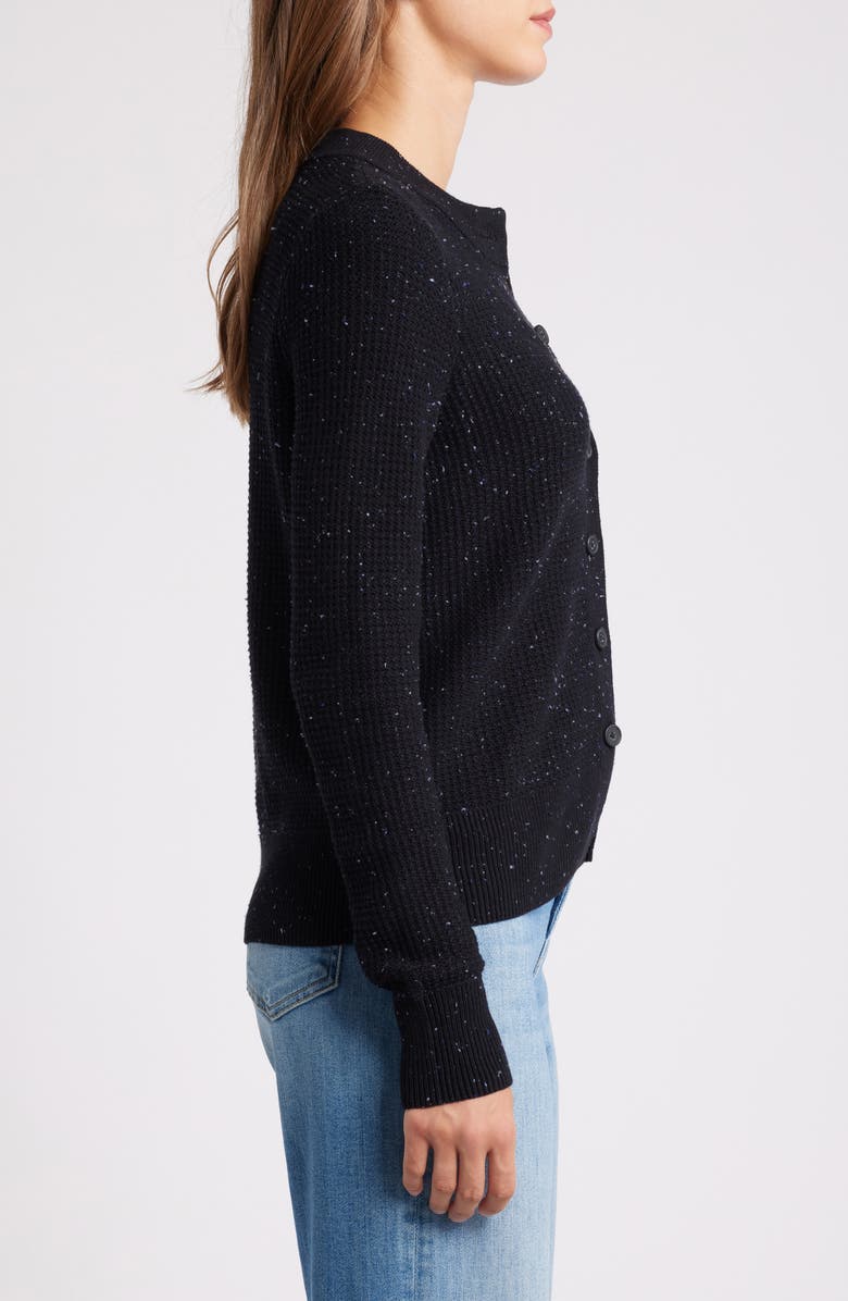 NIC+ZOE Vital Tweed Waffle Stitch Cardigan | Nordstromrack