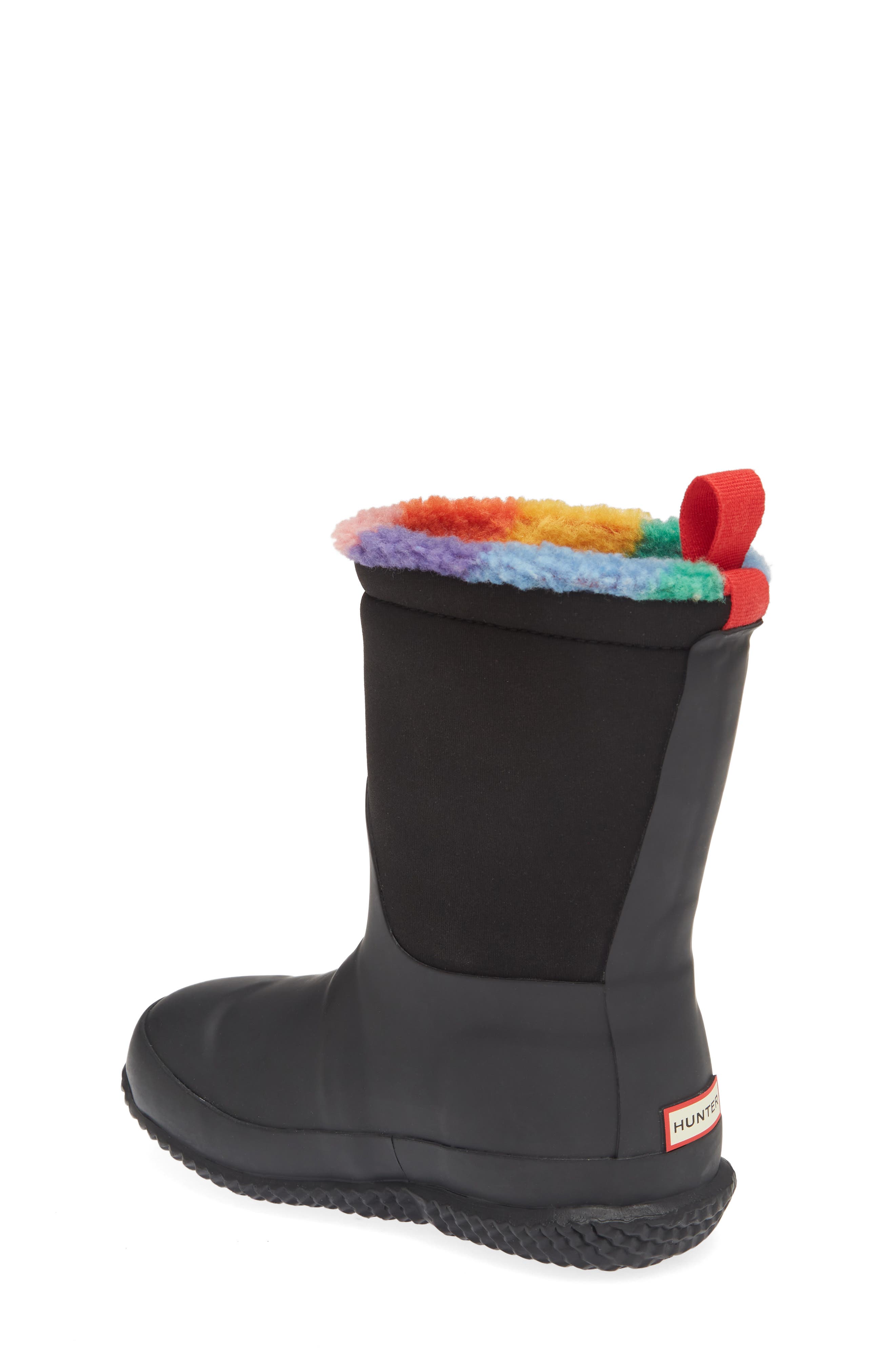 Hunter Kids' Rainbow Fleece Snow Boot | Nordstromrack