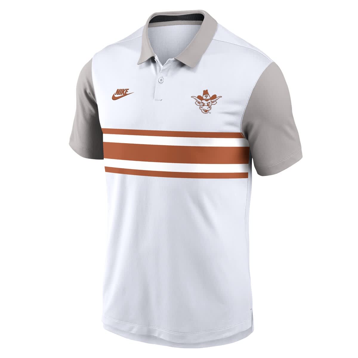 Nike Men's Nike White/Gray Texas Longhorns Athletic Prep Legacy Logo ...