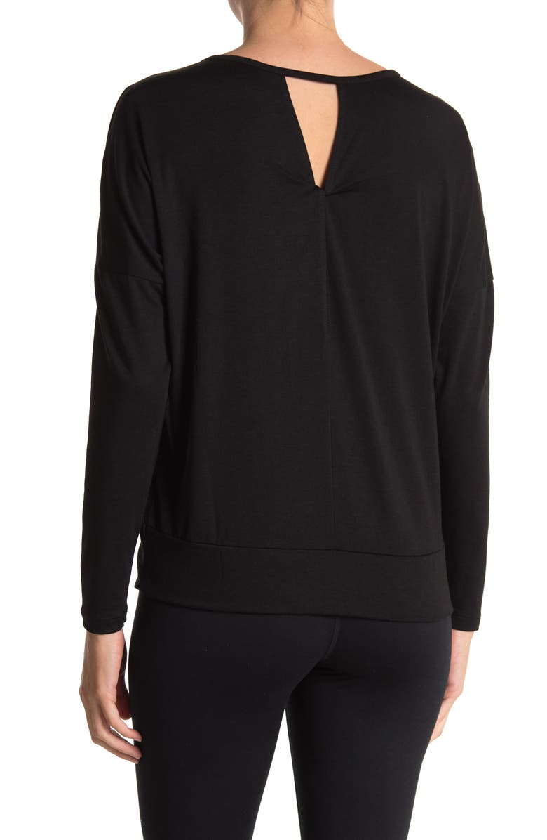 APANA Middle Twist Long Sleeve Top | Nordstromrack