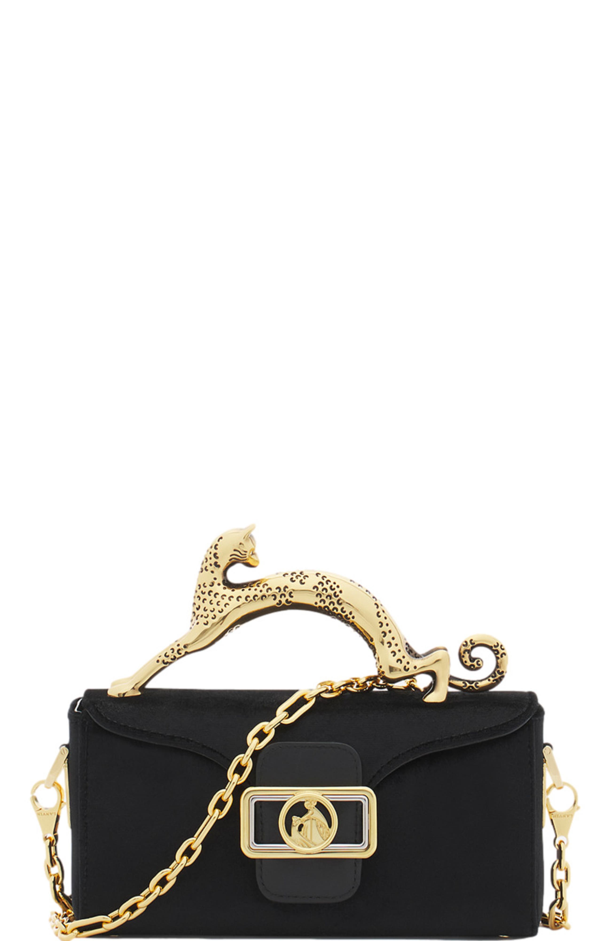 Lanvin Nano Pencil Cat Bag In Velvet | Nordstrom