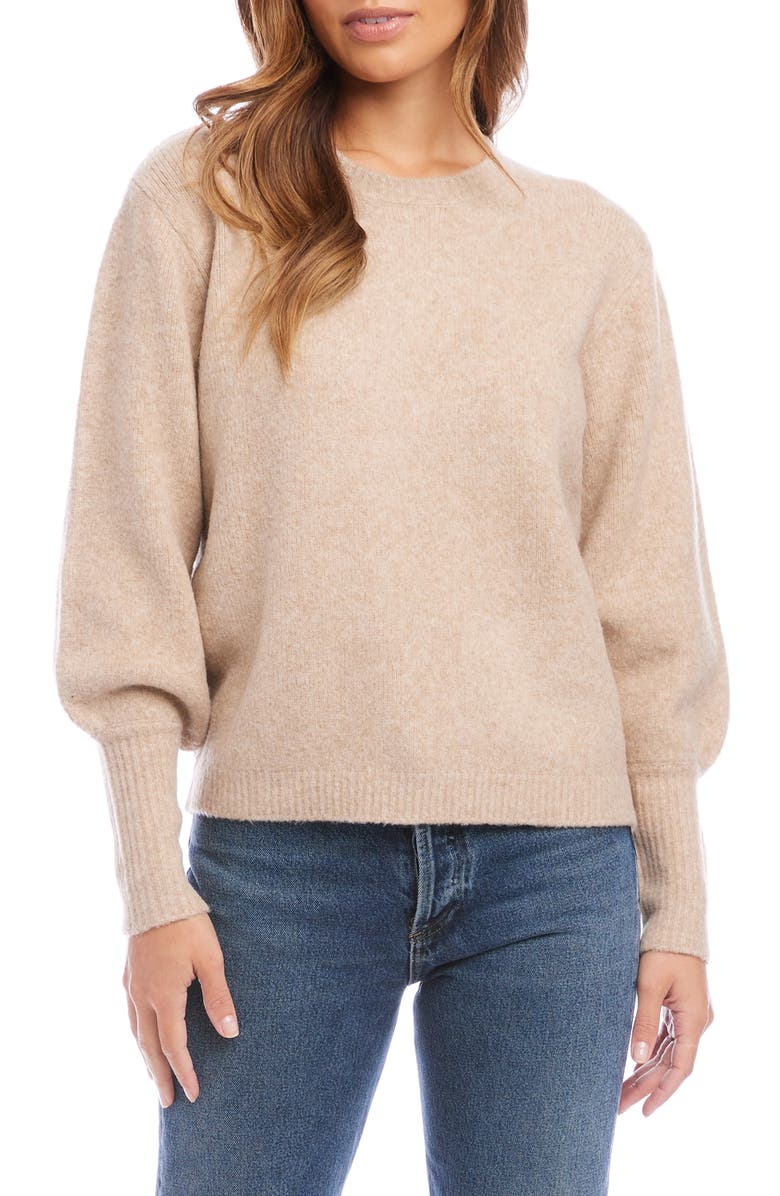 FIFTEEN TWENTY Puff Sleeve Sweater | Nordstrom