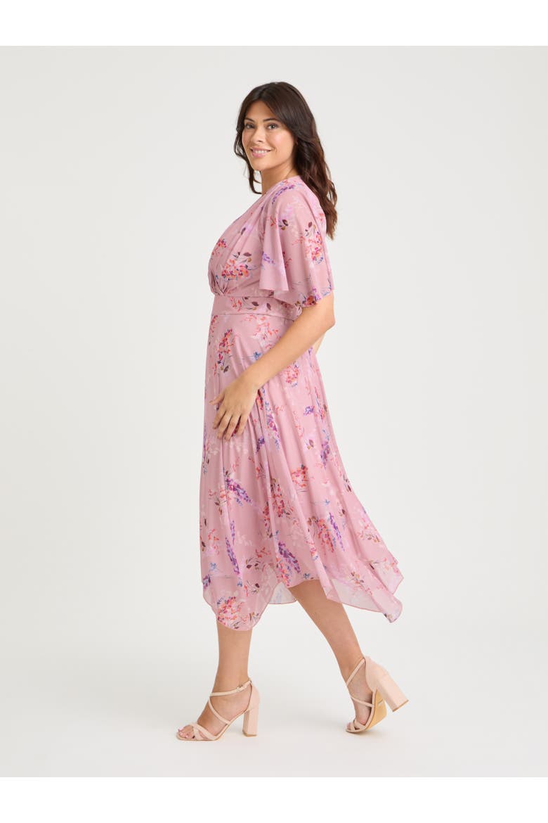 Julie Floral Hanky Hem Dress (Women) | Nordstrom