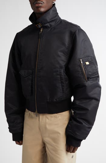 Martine Rose Shrunken Bomber Jacket | Nordstrom Martine Rose Shrunken Bomber Jacket | Nordstrom
