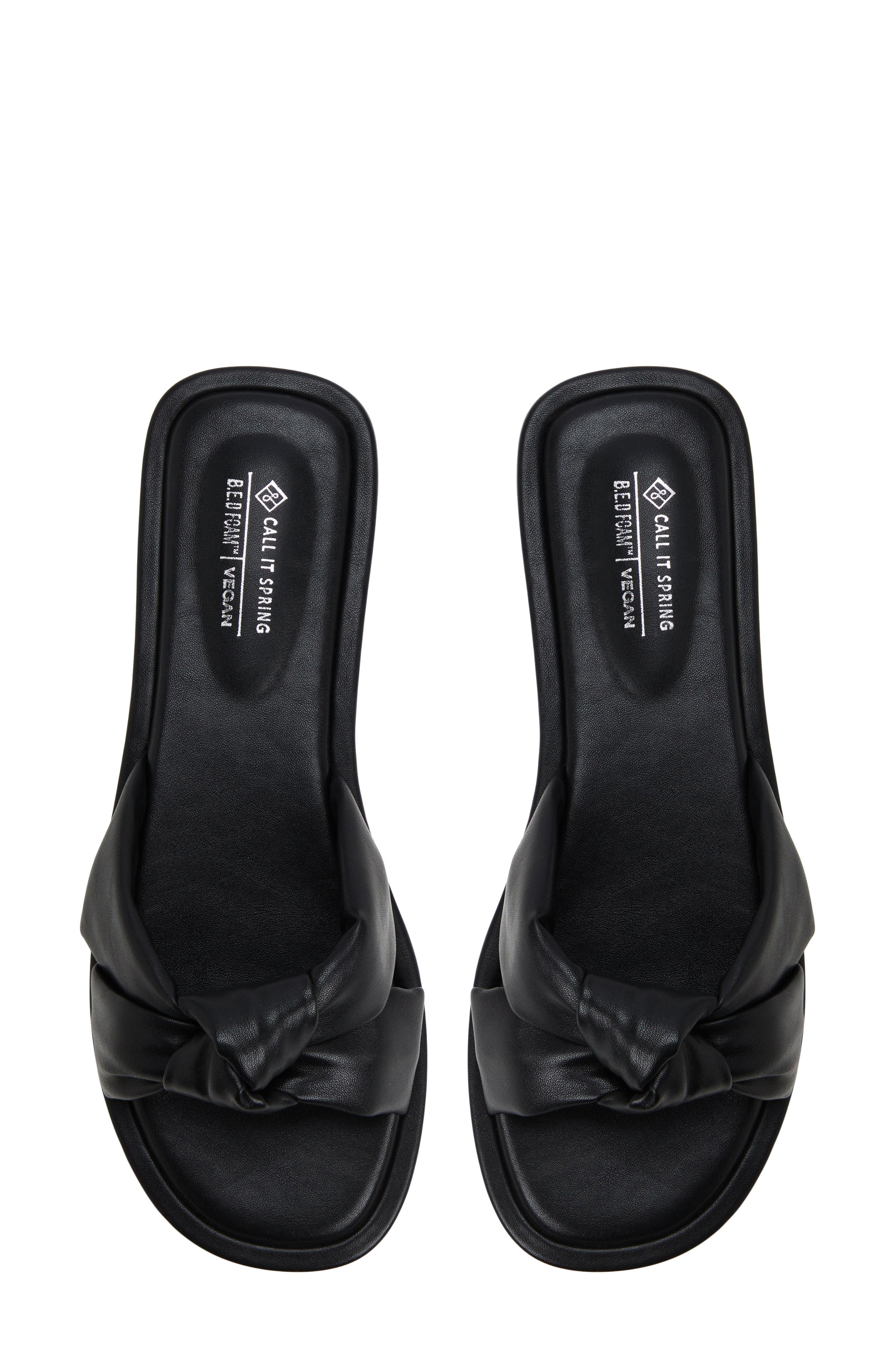 Call It Spring By Aldo Apricot Slide Sandal (Women) | Nordstromrack